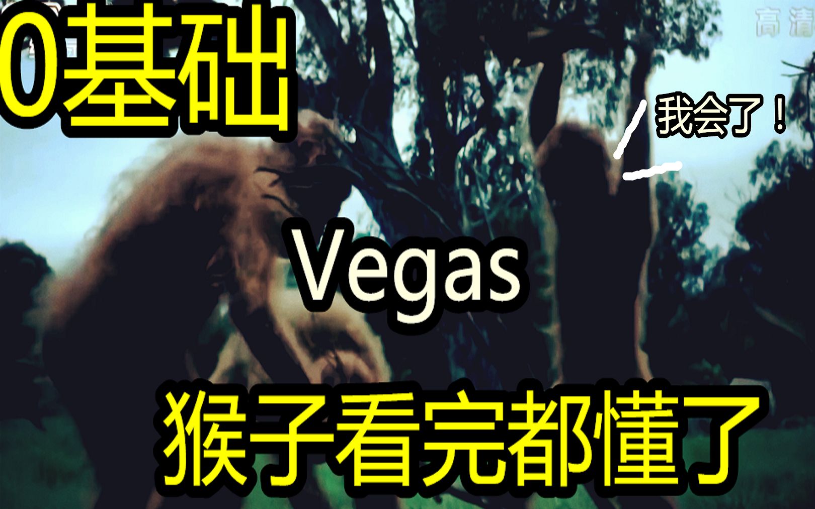 【Vegas教程】简单到所有灵长目都能懂的基础教程(更新中)