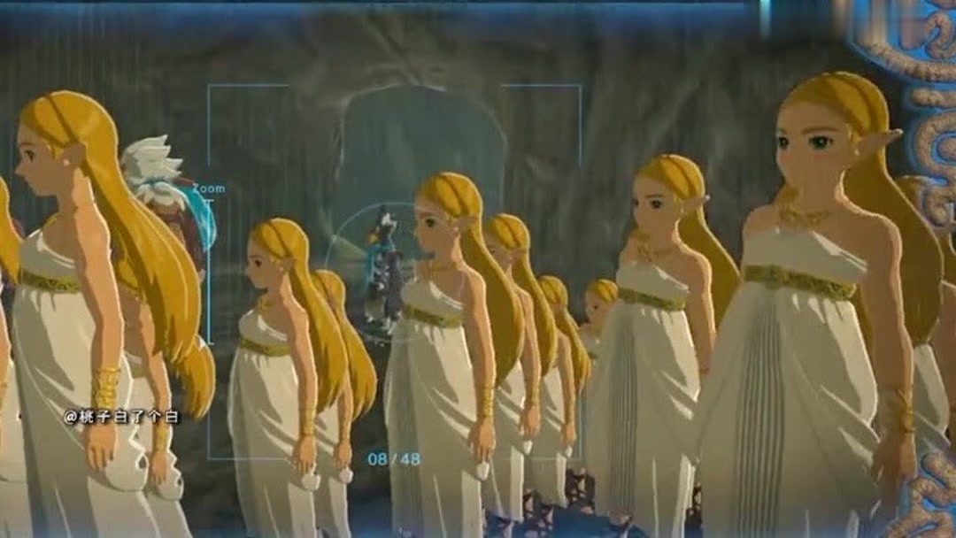 批发塞尔达公主回家 山洞里塞满了萌妹子 塞尔达传说旷野之息