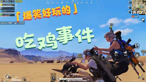 看,对面有四个小憨憨。