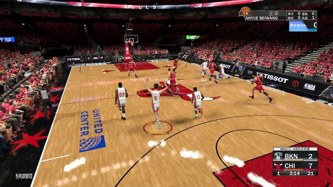【暗月】NBA2K22 生涯模式 21 拿下第二场季后赛了