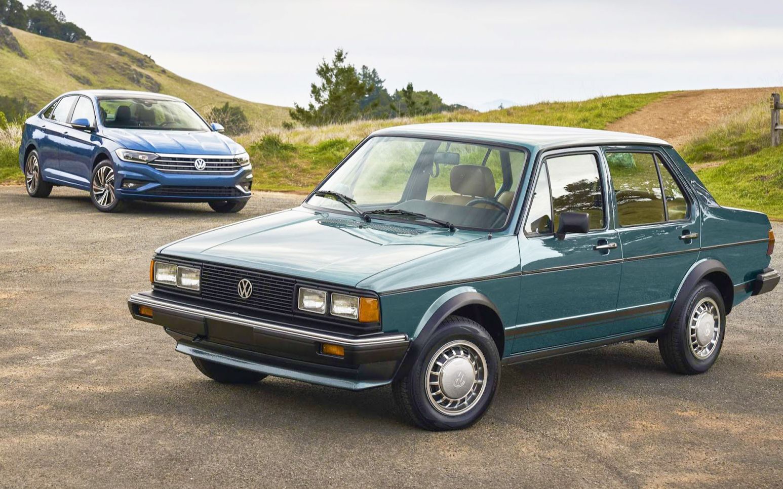 大众1982捷达Mk1 & 2019款捷达