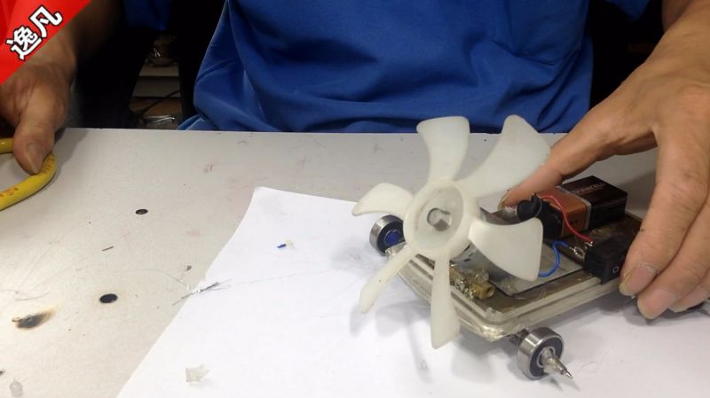 手工自制风力电动车,玩具小车模型制作步骤