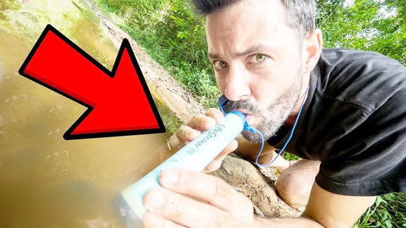 神奇的“生命吸管”,能过滤99.3%的细菌,多脏的水也能直接饮用