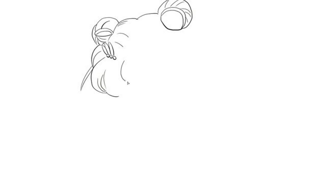 可爱的美少女战士水冰月动漫简笔画