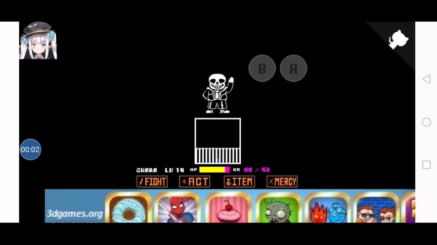 sans模拟器:好难打呀!