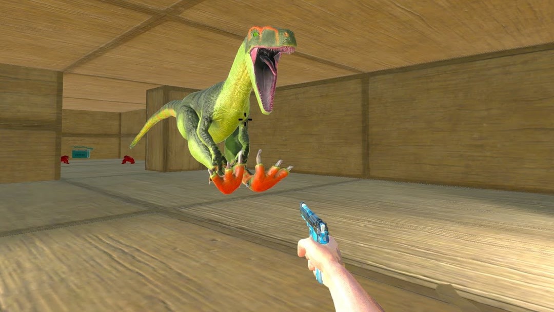 动物战争模拟器:一个人类VS天灾九头蛇棘背龙恐爪龙狼人!能赢吗