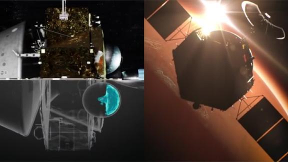 160秒大片看天问一号“近火捕获制动”全过程:燃料沉底细节曝光