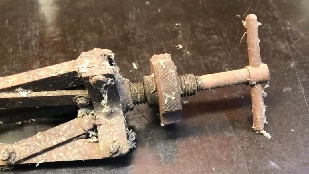 拉拔器翻新,结构设计巧妙,认识的人不多