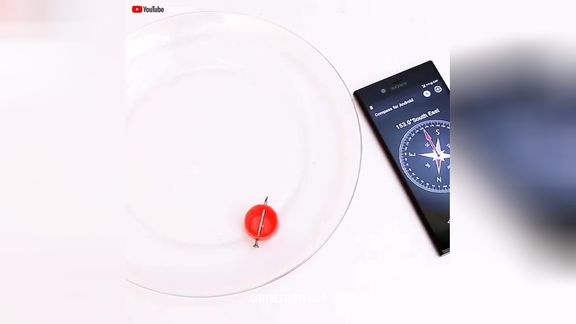 一根钉子和一个瓶盖,居然能做出非常准的指南针