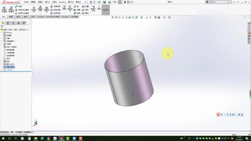 s SolidWorks钣金圆柱面上打孔方案,其实并不难