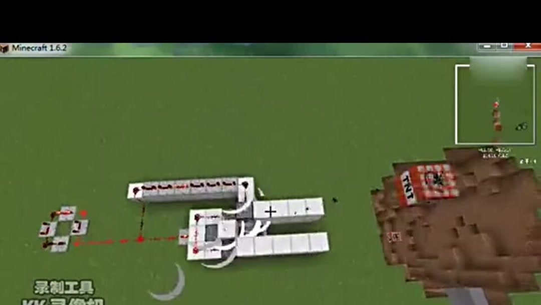 【游戏】我的世界红石连发大炮教程