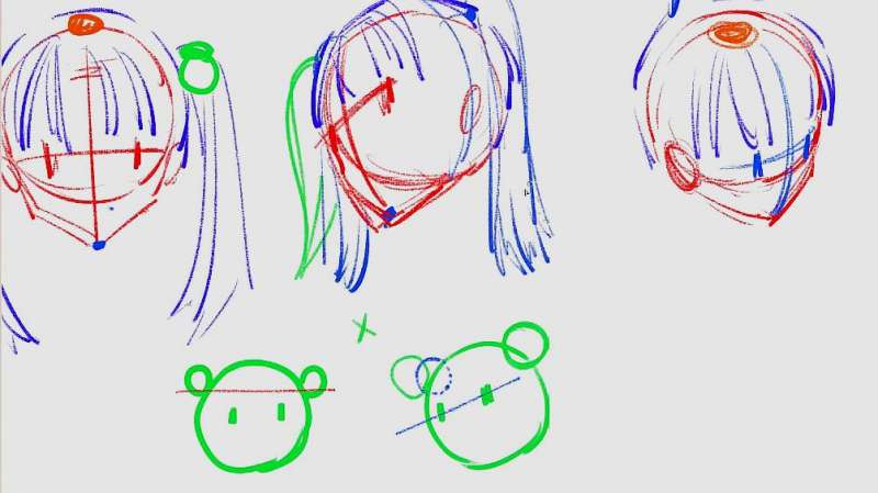 板绘教程丨超简单的三种不同绘画风格的头像,总有一款你会喜欢