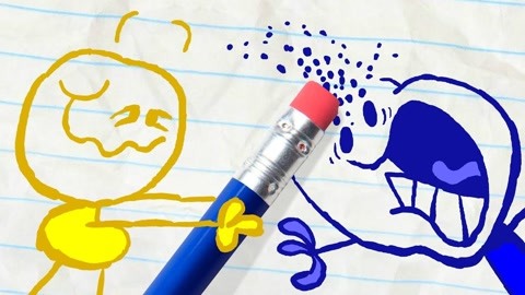 铅笔人动画:铅笔人的表白信件