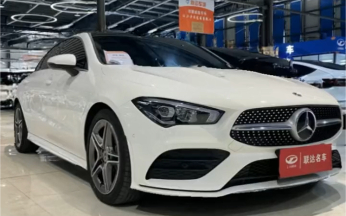 21年奔驰CLA200,实表9500公里,车况精品,全车原漆,无框车门,赛车...