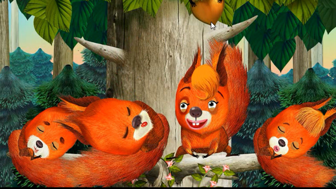 森林深处的小动物都有什么生活习性呢?宝宝巴士游戏