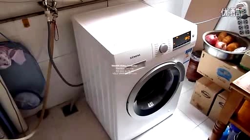 西门子WM12S461TI洗衣机脱水视频(1200转)