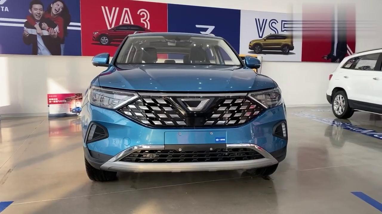 2020款一汽捷达VS7到店实拍,了解外观内饰后,买不买自己看着办