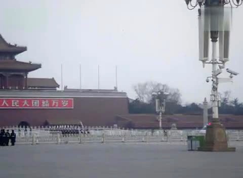 天安门升国旗仪式