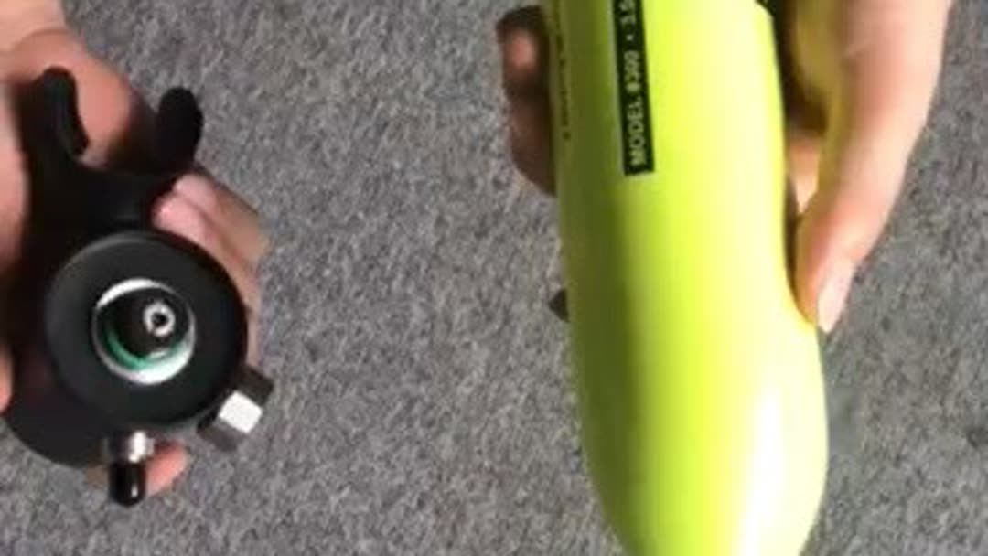 便携式氧气瓶安装及漏气的解决方法