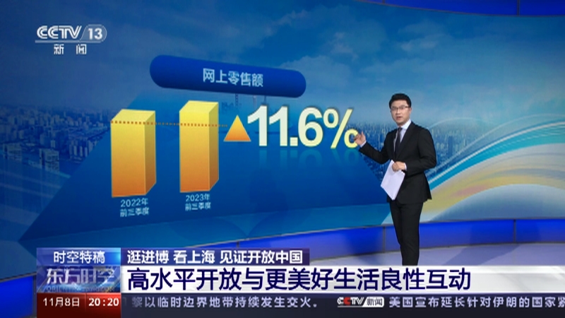 ...特稿 逛进博 看上海 见证开放中国 高水平开放与更美好生活良性互动