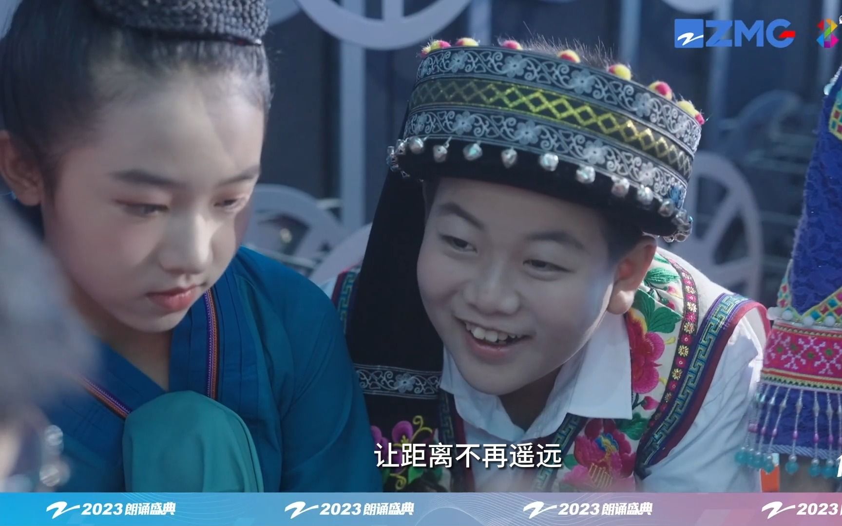 ...中国蓝朗诵盛典 的舞台,带来民族的活力与生机。朝着梦想奔跑的样子...