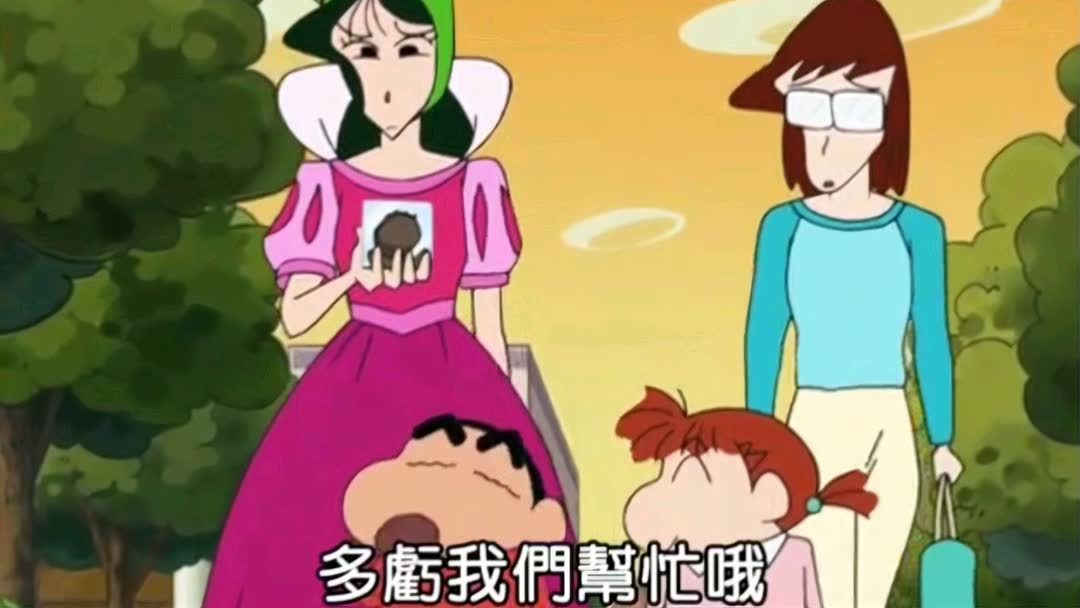 蜡笔小新,松板老师参加角色扮演比赛下