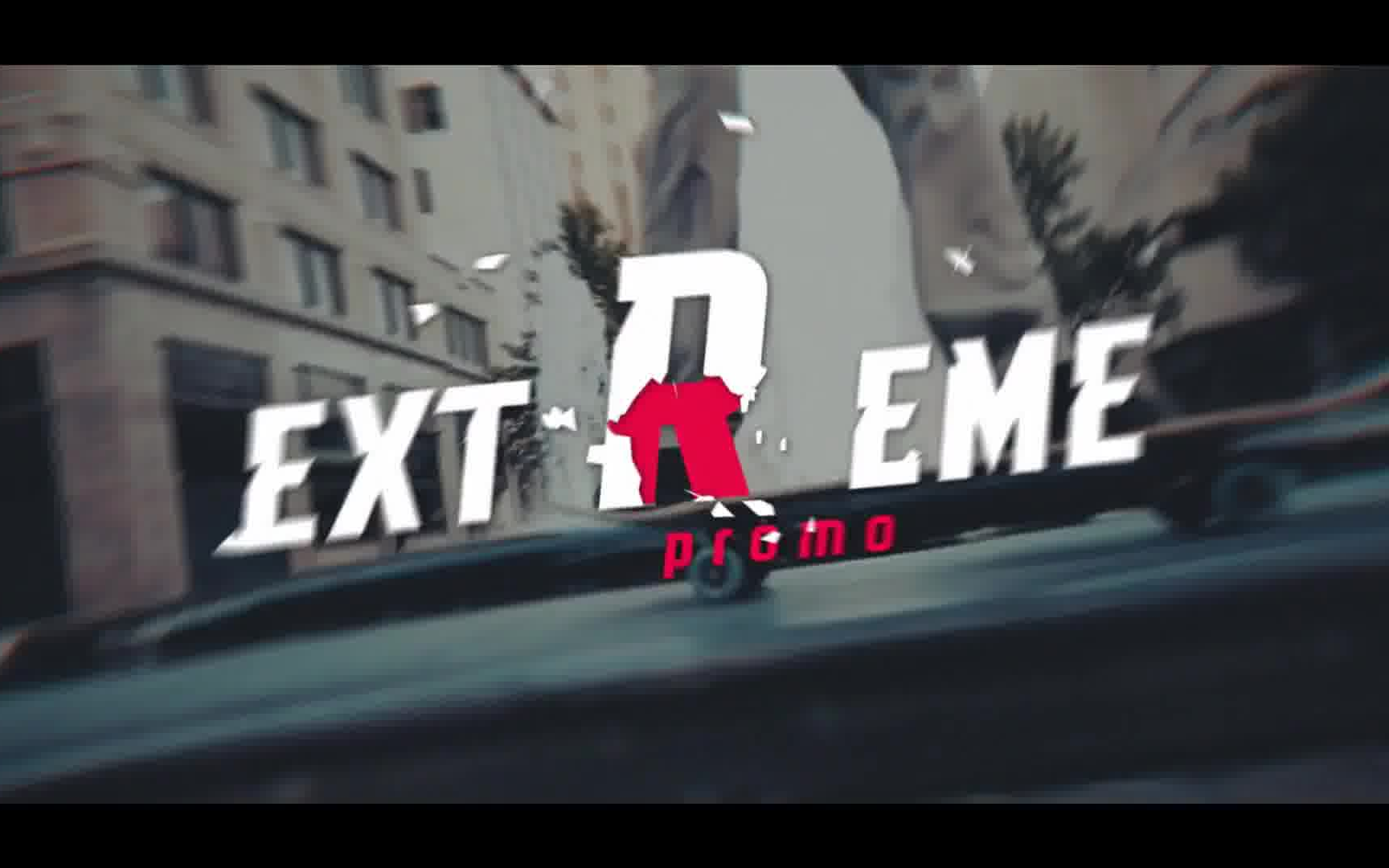 AE模板-文字破碎效果动感激情的体育运动片头模板健身教练宣传片...