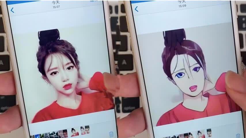 微信照片头像秒变二次元动漫,很好看,教你
