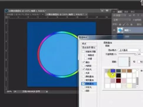 潭州平面设计免费教程PS UI播放器图标制作