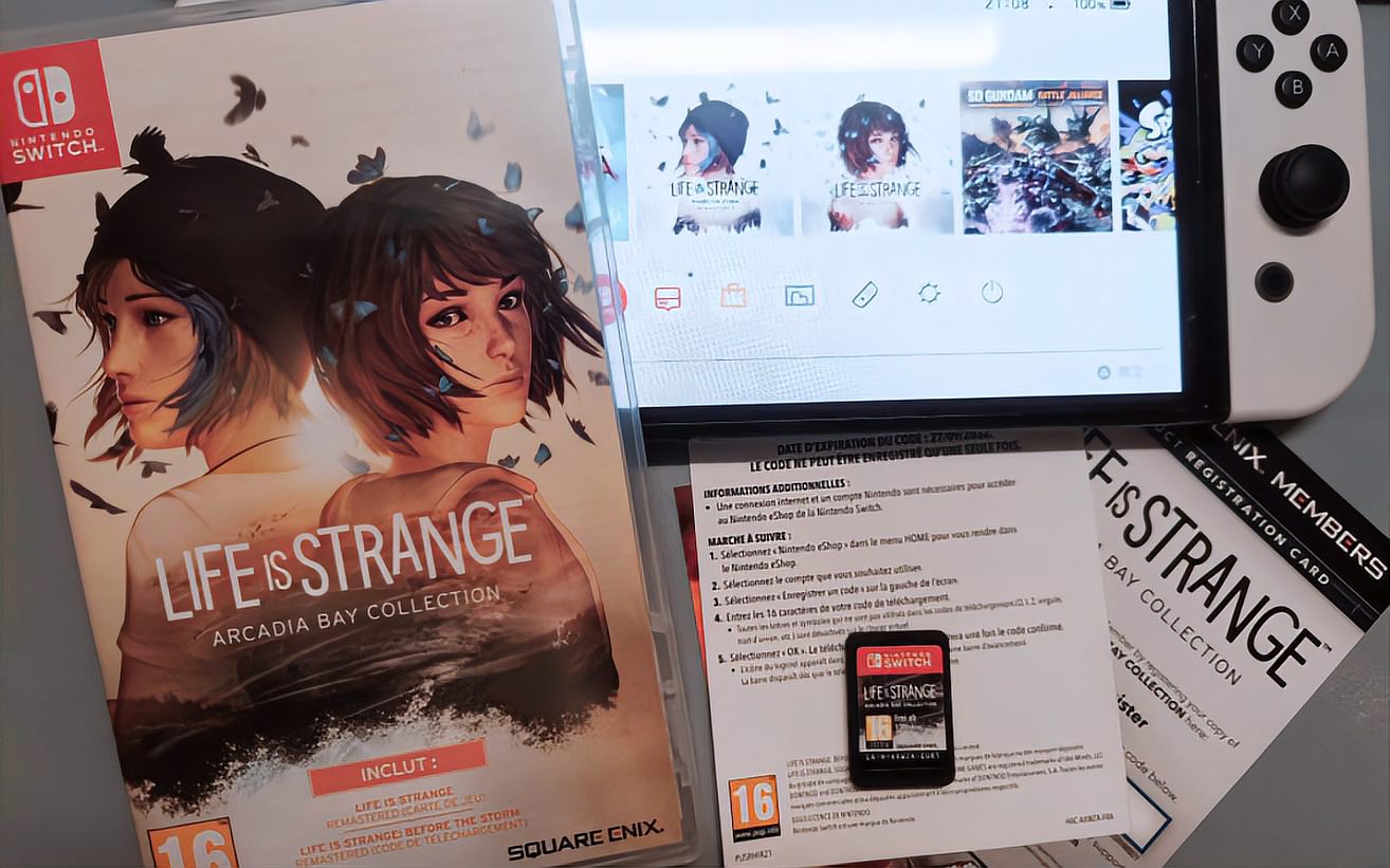 【奇异人生重制版】Switch实体卡带 游戏界面及试玩