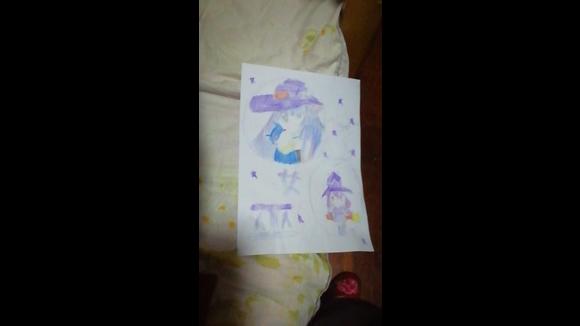 我画了迷你世界里的两个人物,漫画版和迷你世界里的那种版本