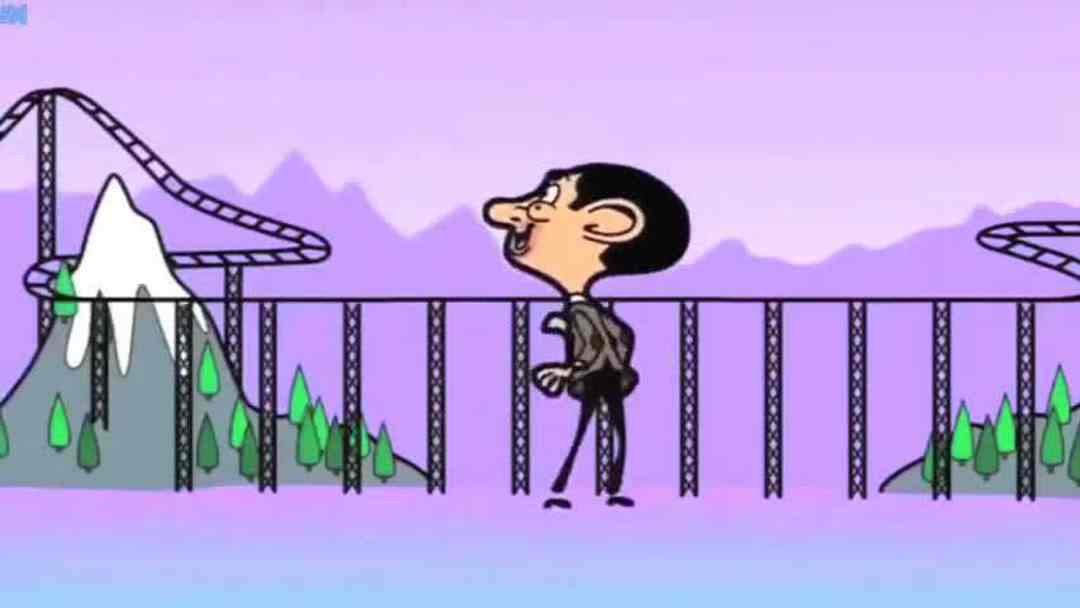 憨豆动画:憨豆弄坏了小火车的轨道