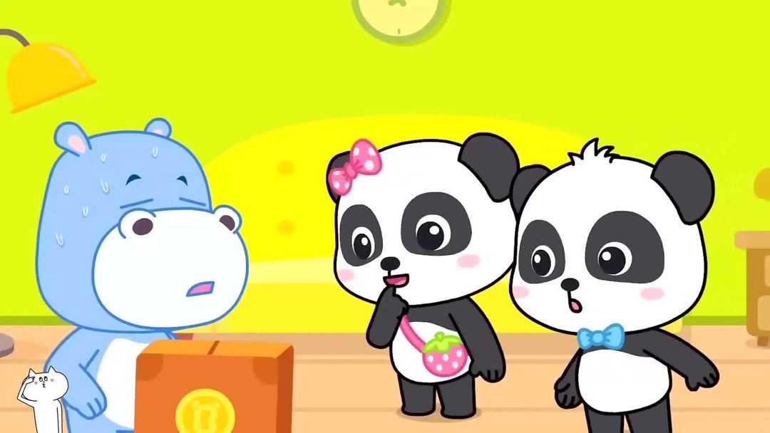 儿童动画:壮壮新买的的跳舞机器人