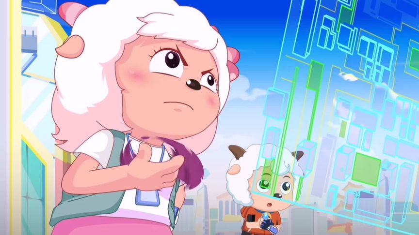 #喜羊羊与灰太狼 ,决战次时代的美羊羊也太帅了