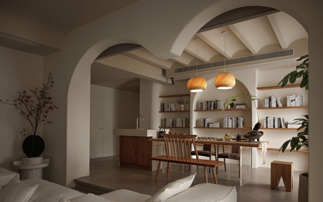 成都业主们直接抄作业吧,这样的侘寂风装修不成小区模板都难