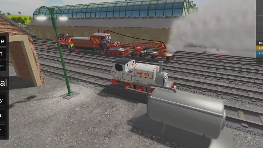 托马斯和他的朋友们 模型玩具火车模拟器:小火车旅行迷你小镇