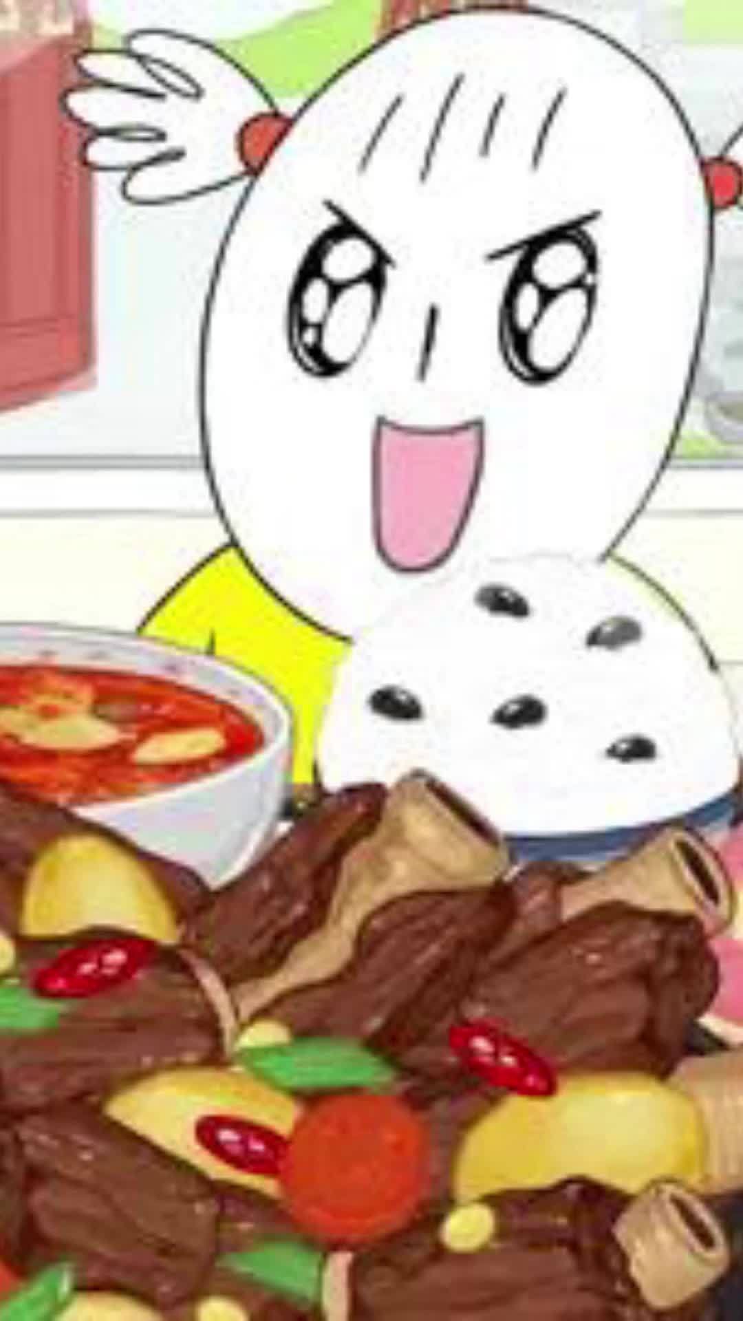 【foomuk】吃爷爷奶奶做的饭#吃货 #动画 #干饭04