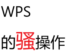 WPS的骚操作#1--录屏