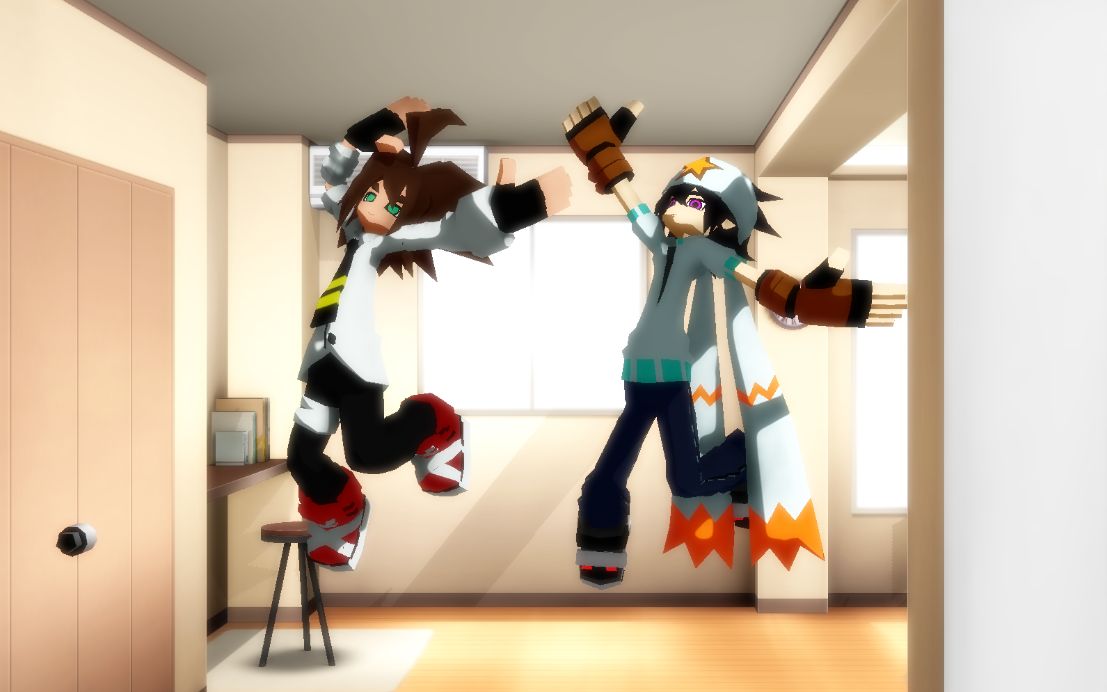 【凹凸世界MMD】跟我~一~起~跳~