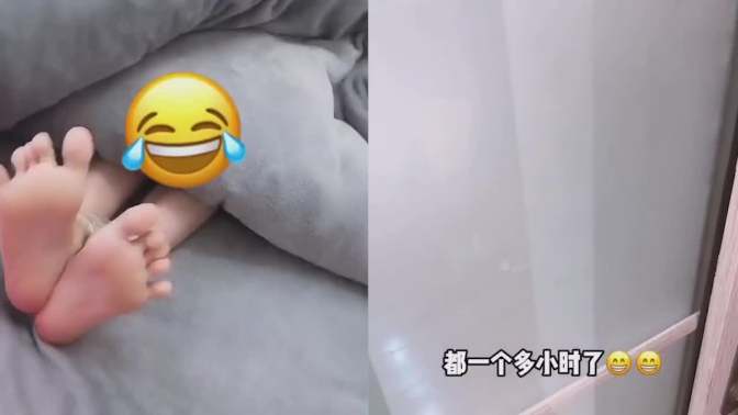 小姐姐不给弟弟介绍闺蜜,惨被无情绑住,挠脚底心伺候
