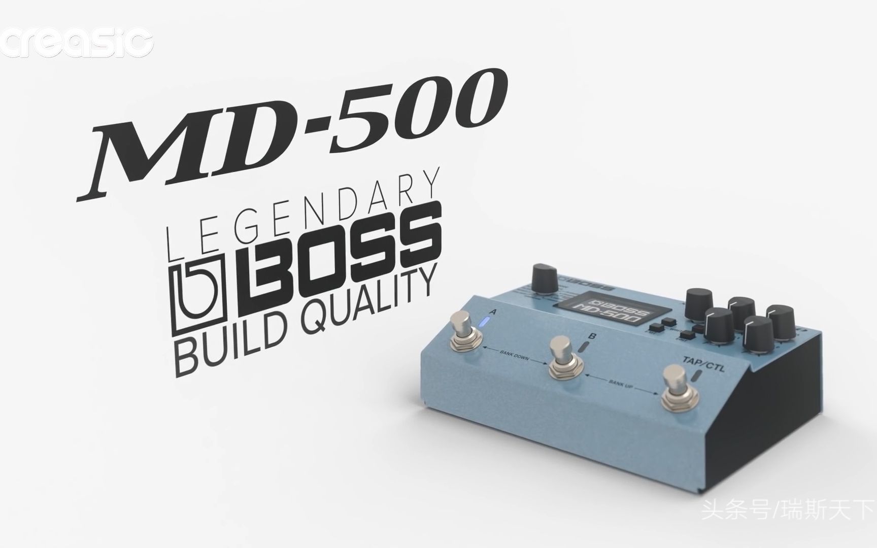 还在用吉他综合效果器?BOSS这款 MD500吉他调制效果器能提供任何...