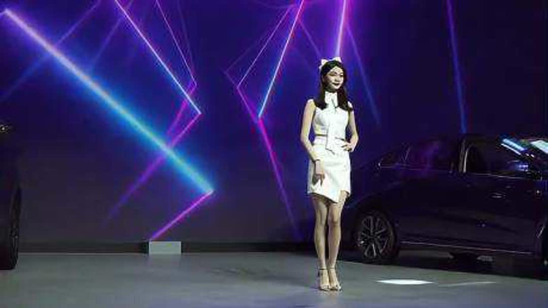 广州2020奇瑞车展时尚车模秀