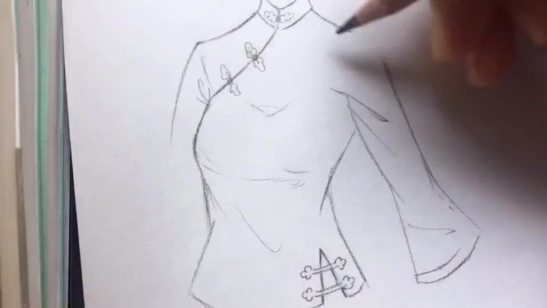 #手绘 一起来画民国时期的校服吧!