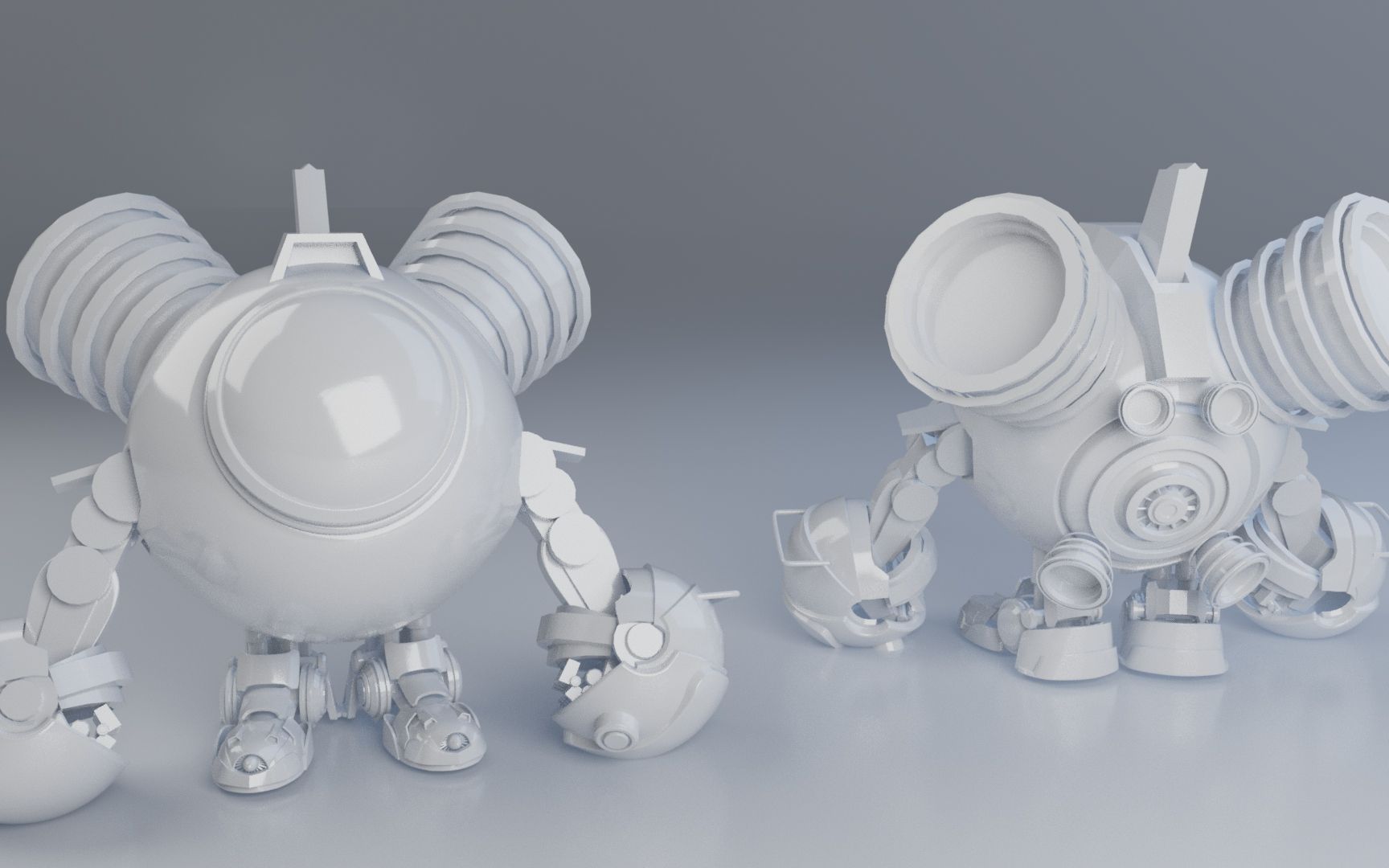 【MAYA角色建模】小机器人模型制作,机器人布线卡线详解