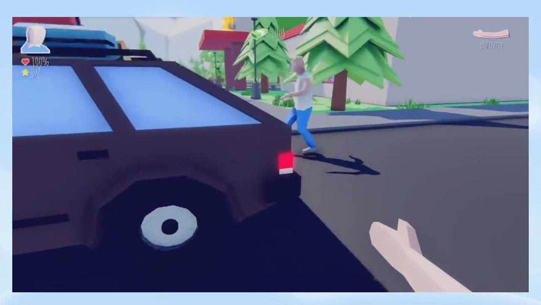 屌德斯解说:小镇模拟器,我人还没上去车就开动了有点过分了啊!