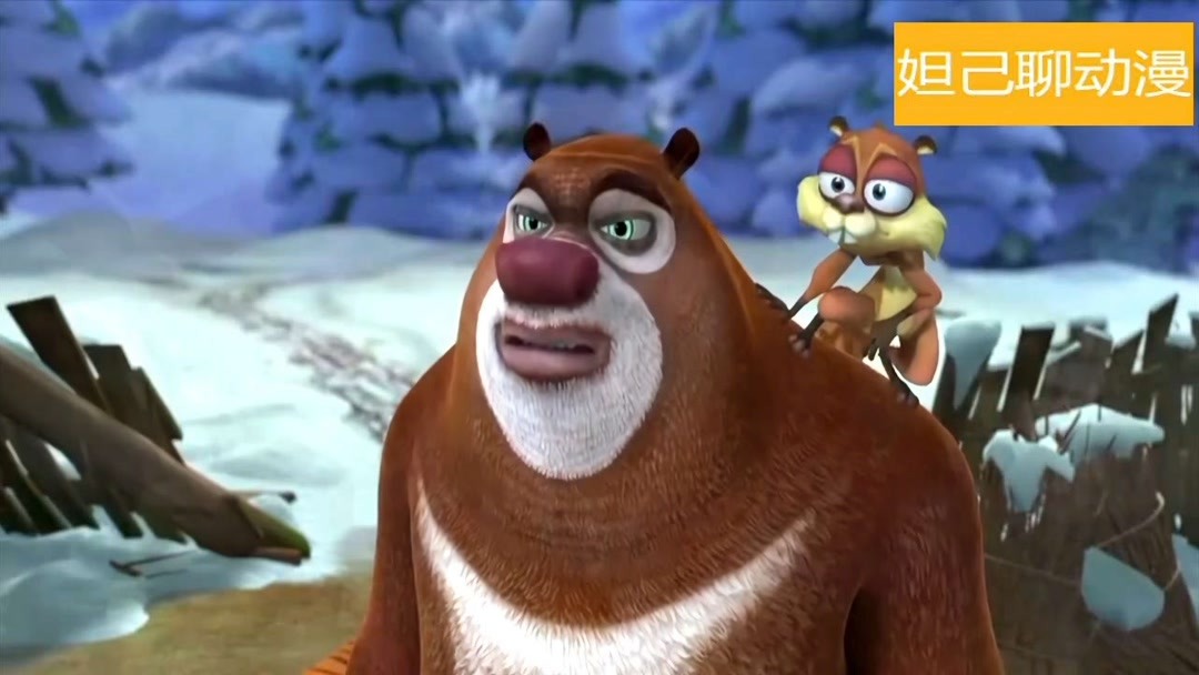 《熊出没之过年》强哥好可怜,过年回不了家,妈妈的电话让强哥伤心