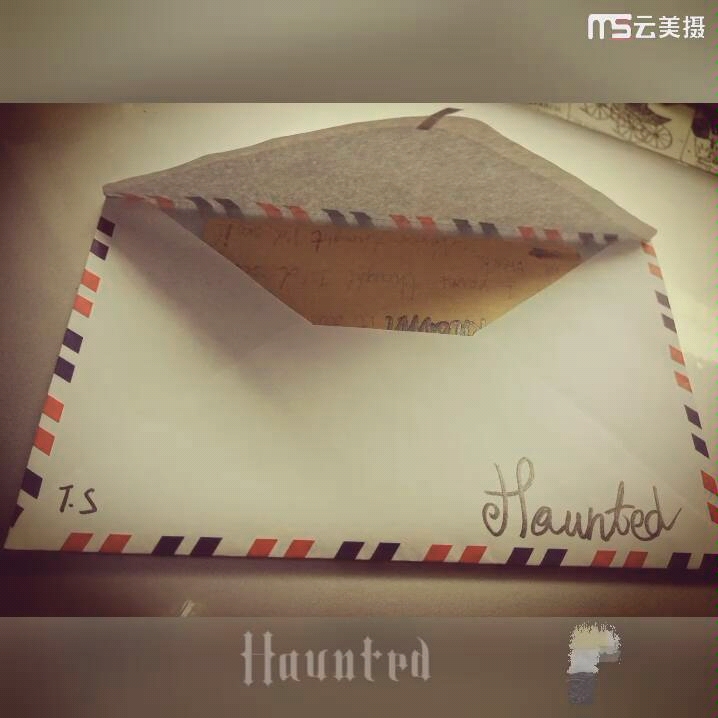 【抄写】把抄好的歌词放在信封里