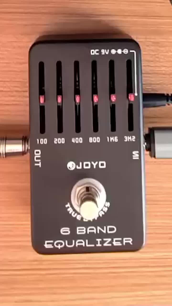 joyo6段均衡单块效果器试听视频