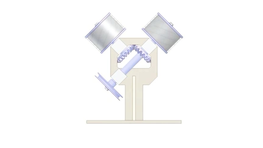 V型输送机传动装置,设计的真不错!