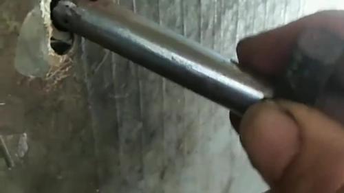 自制特殊的门锁,没有特殊的钥匙打不开,这个创意比鲁班锁还厉害